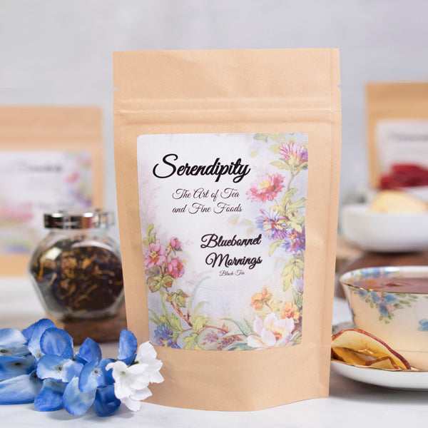 Bluebonnet Mornings Black Tea Blend – Serendipity: The Art of Tea and ...